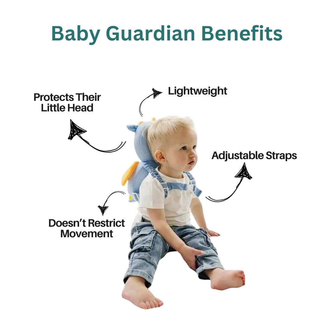 The Baby Guardian – Head & Back Protector for First Steps – ALLENDE