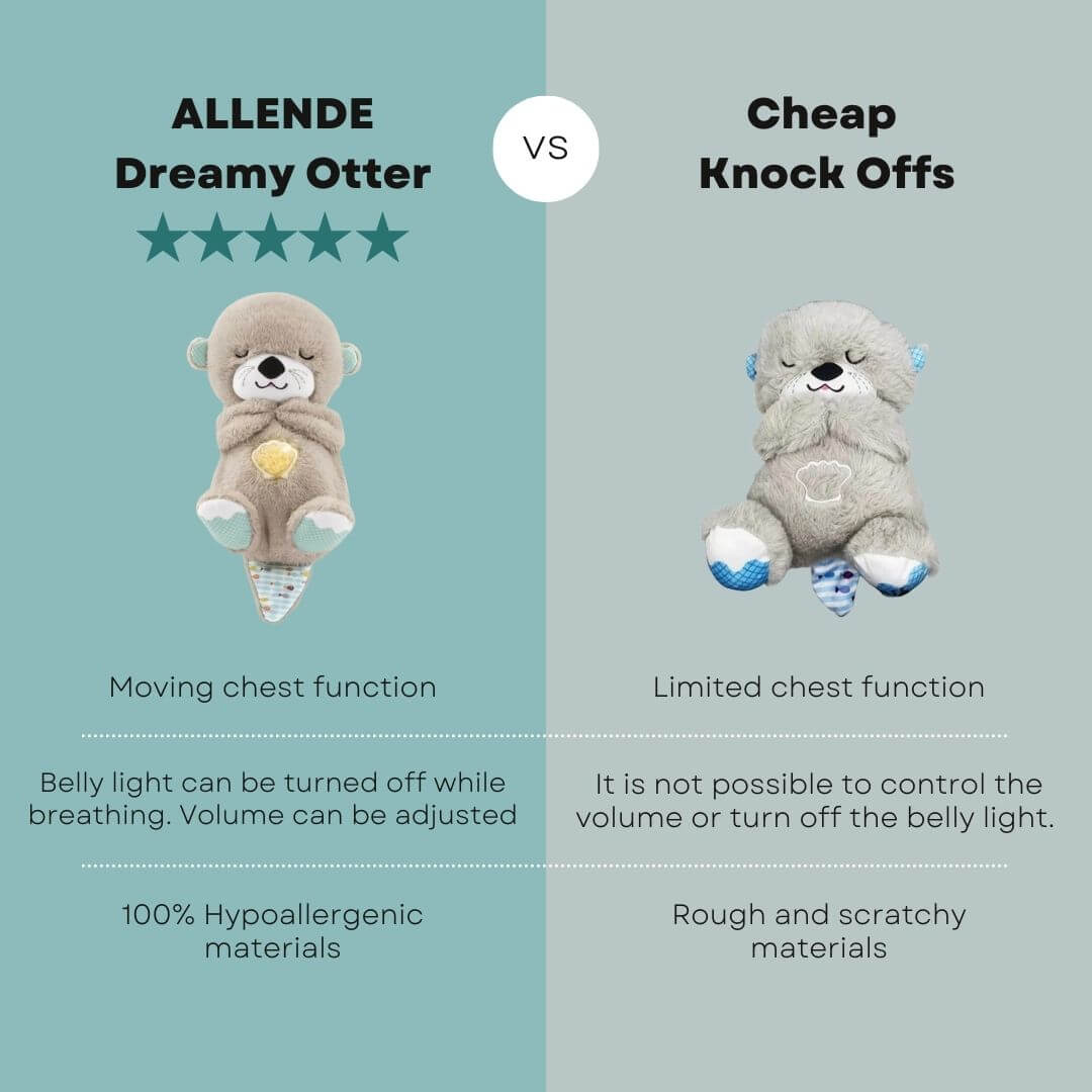 The Dreamy Otter – Soothing Sleep Companion for Babies & Kids – ALLENDE